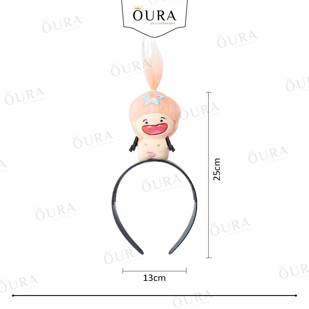 Jual Bando Tikus Ratatouille Viral Douyin Bandana Icon Trolls Headband ...