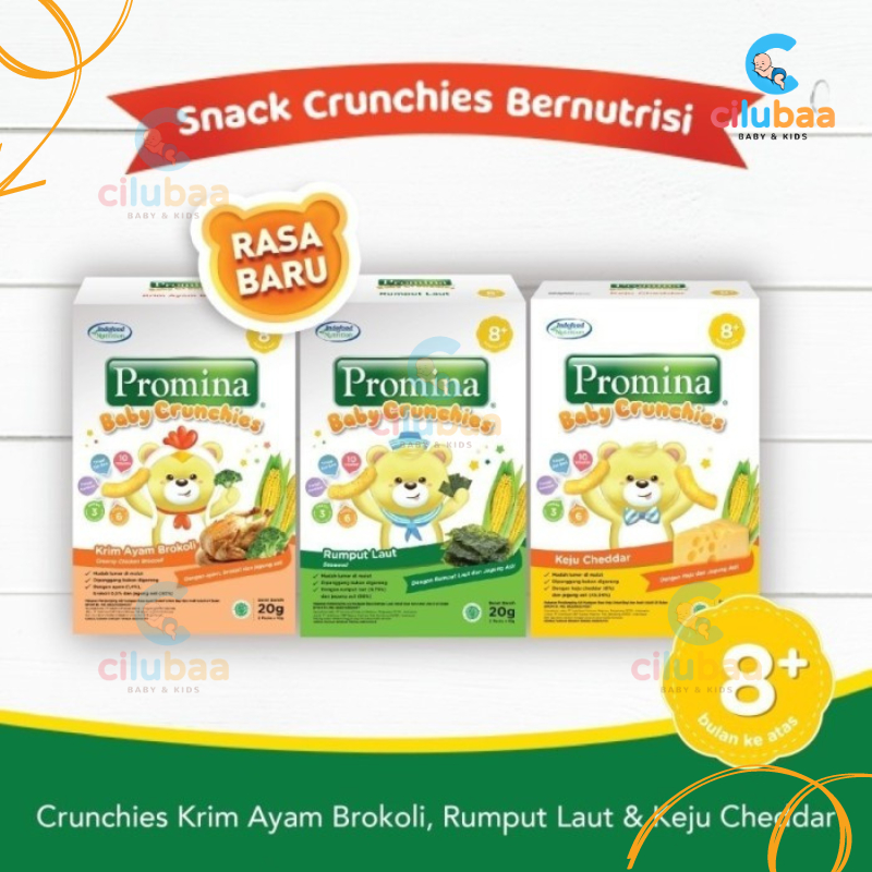 Jual Promina Crunchies Crackers Snack MPASI - Promina Baby Snack ...