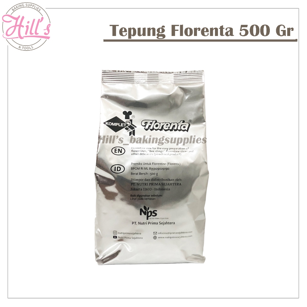 Jual TEPUNG FLORENTA 500 gr / FLORENTINE POWDER PREMIX FLOUR 500gr ...