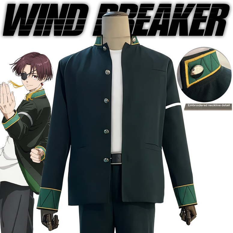 Jual Jaket Jas Wind Breaker Premium Anime Manga Wind Breaker Bofurin ...