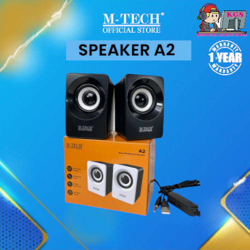 Jual Speaker M-Tech Original A2 Multimedia PC Komputer Laptop | Shopee ...