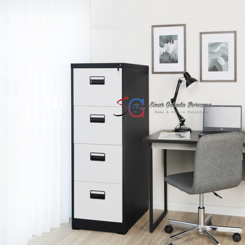 Jual [ BESI ] LACI BESI / LEMARI BESI KANTOR BAHAN TEBAL MERK ACTIV ...