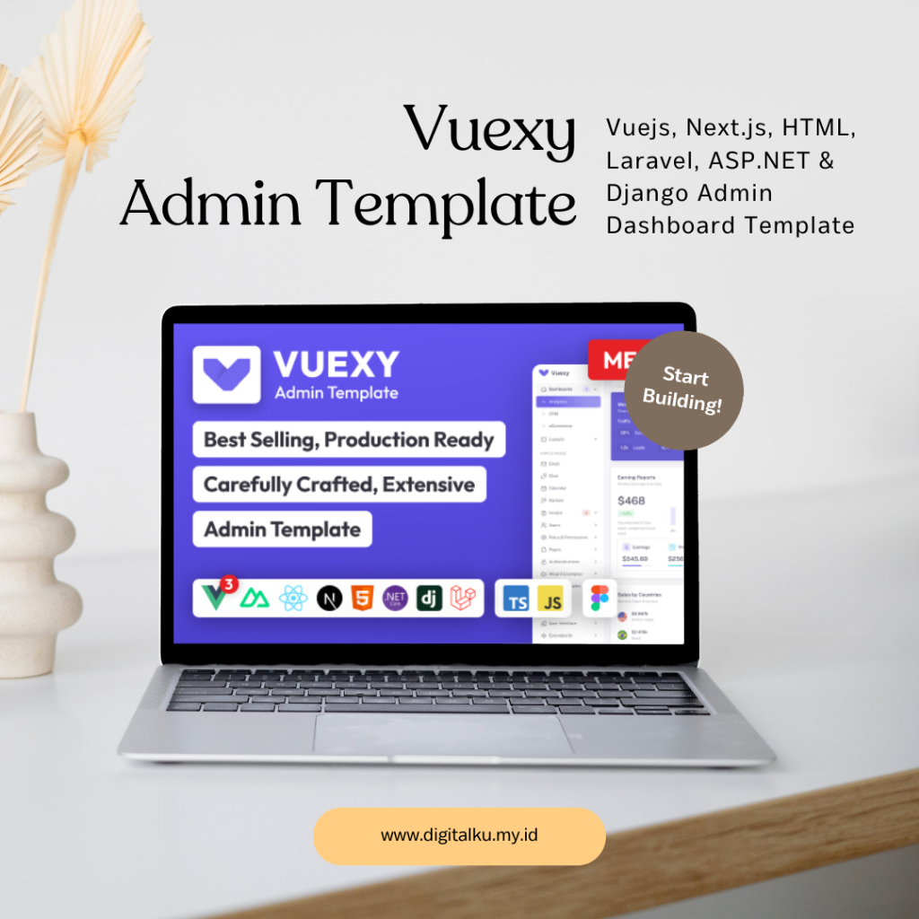 Jual Vuexy Admin 9.2 - Admin Dashboard | Shopee Indonesia