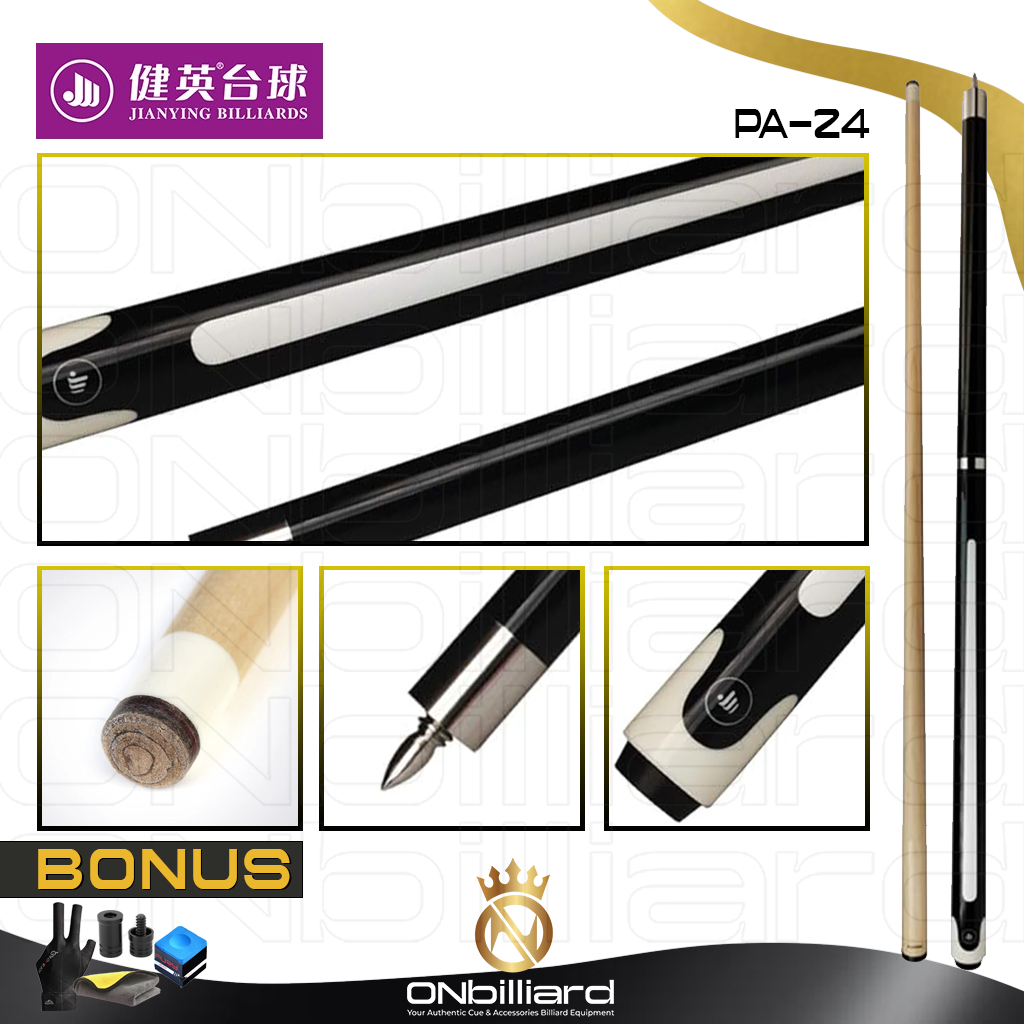 Jual PA Series Cue Stick Billiard + Extension PA-24 PA-29 Canadian ...