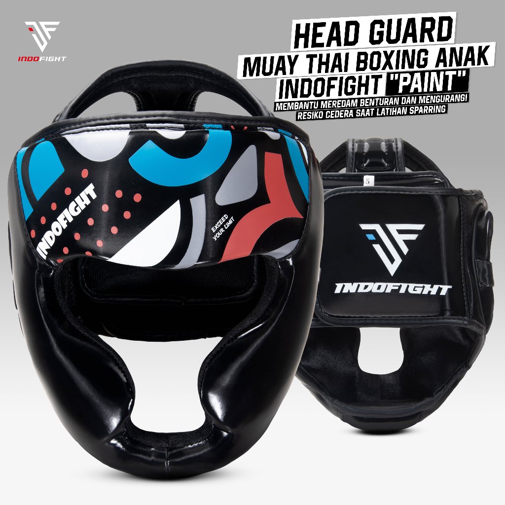 Jual Head Guard Boxing Anak indofight Helm Tinju Pelindung Kepala ...