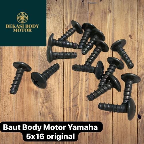Jual baut sckrup ulir body yamaha m5x16 baut body motor yamaha | Shopee ...