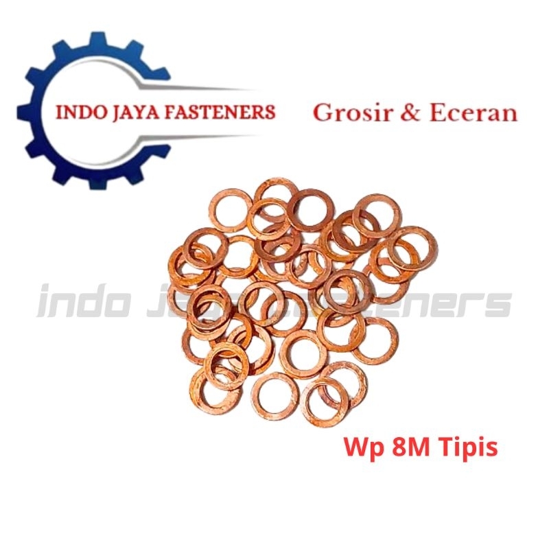 Jual Ring Tembaga M8 Baut 12 (Tipis) | Shopee Indonesia