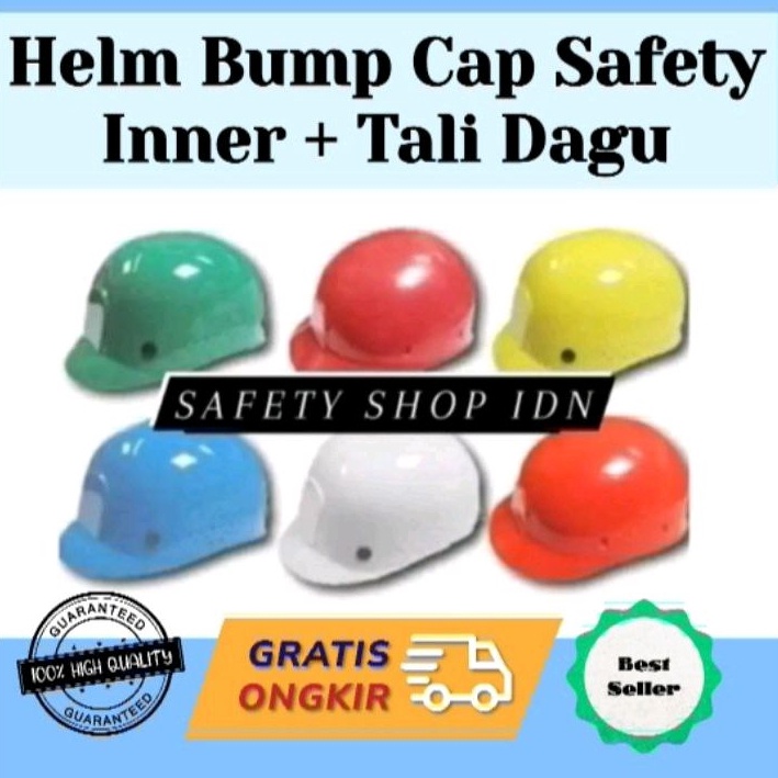 Jual Helm bump cap helm bump camp helm safety helm proyek KODE I3A3 ...