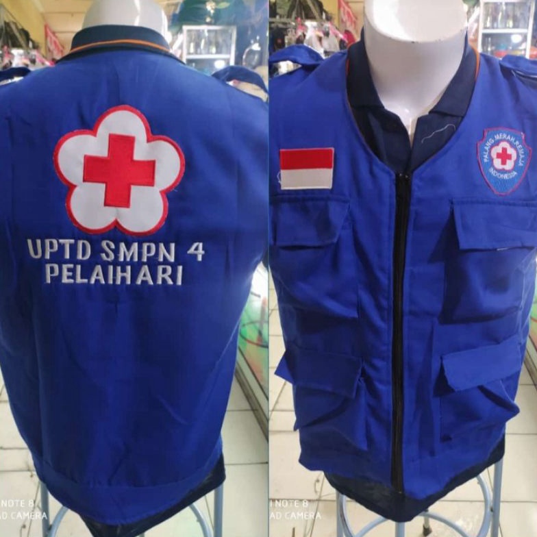 Jual KODE L5A vest rompi pmr birusmp | Shopee Indonesia
