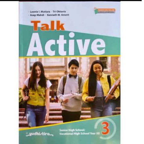 Jual TALK ACTIVE KELAS 10 11 12 DAN 11 12 TINGKAT LANJUT SMA KURIKULUM ...