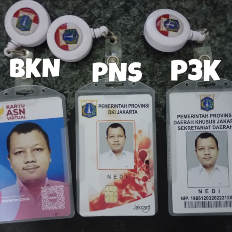 Jual KODE T83F Id Card PNS P3K DAN BKN lencana pnslencanapns | Shopee ...