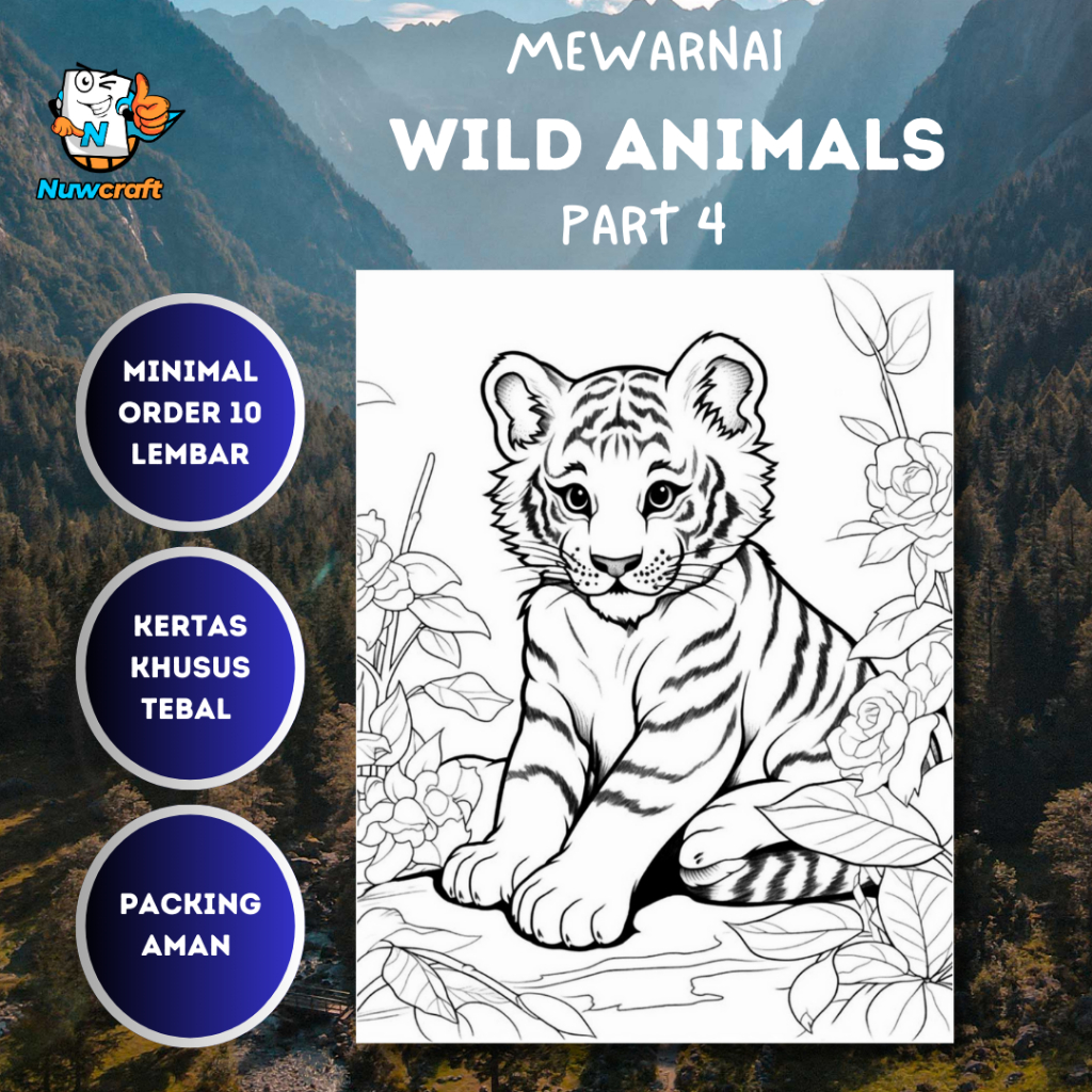 Jual Nuwcraft KERTAS MEWARNAI / COLORING / KERTAS GAMBAR / MEWARNAI ...