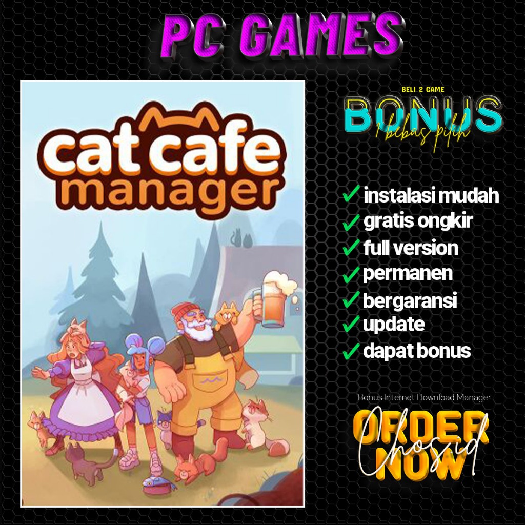 Jual Cat Cafe Manager | Game PC - Laptop | Shopee Indonesia
