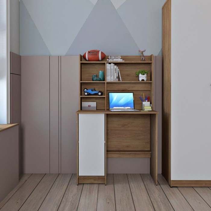 Jual MEJA TULIS MEJA BELAJAR MEJA PENYIMPANAN MEJA SERBAGUNA RAK BUKU ...