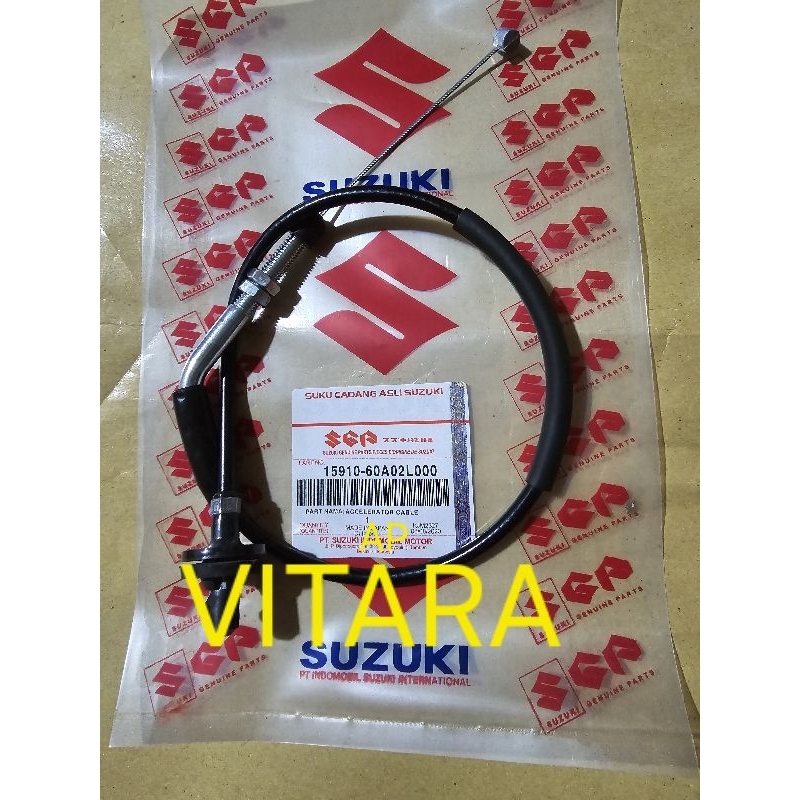 Jual KABEL GAS TALI GAS SUZUKI VITARA ESCUDO SIDE KICK (15910-60A02 ...