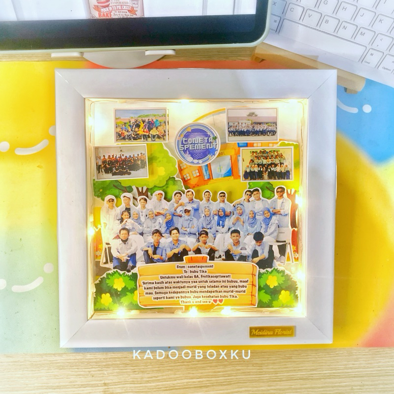Jual CUSTOM GIFT BOX POP UP FRAME | Shopee Indonesia
