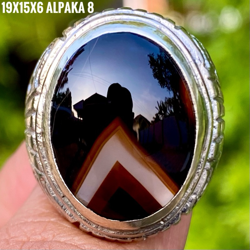Jual Cincin Batu Akik Natural Sulaiman | Shopee Indonesia