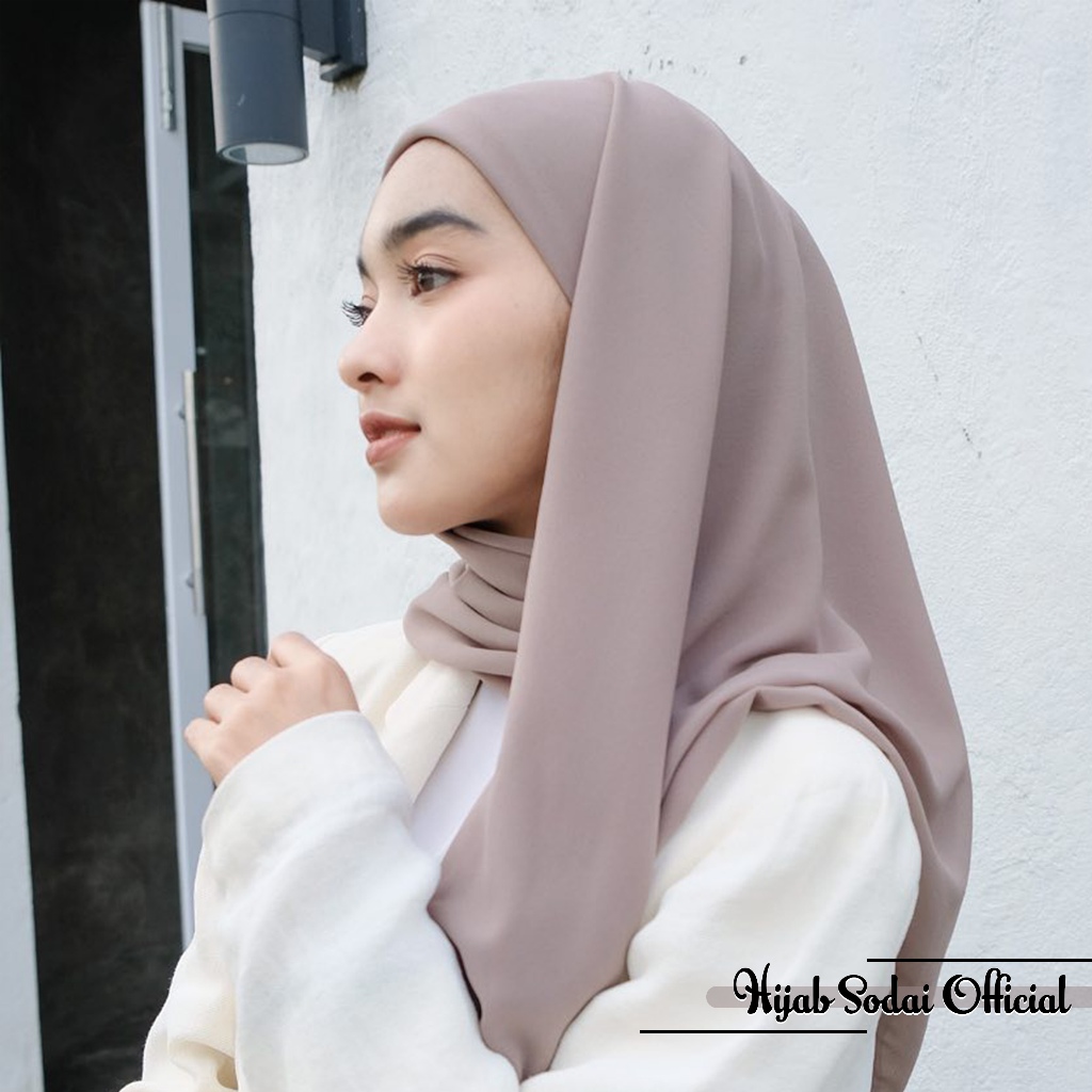 Jual Hijab Segi Empat Inner 2 In 1 Ceruty Babydoll Premium Segitiga ...