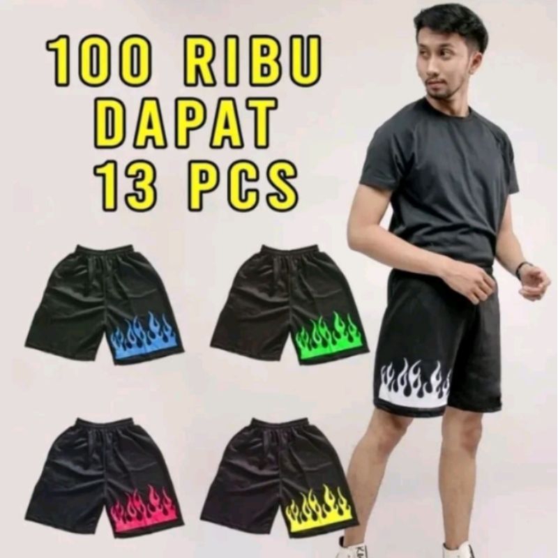 Jual Paket 100Ribu Dapat 13Pcs Celana Kolor Api Santai Boxer Cewek ...