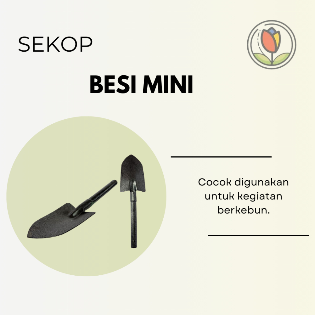 Jual Skop Tanaman Besi | Skop Mini | Skop Kebun | Shopee Indonesia