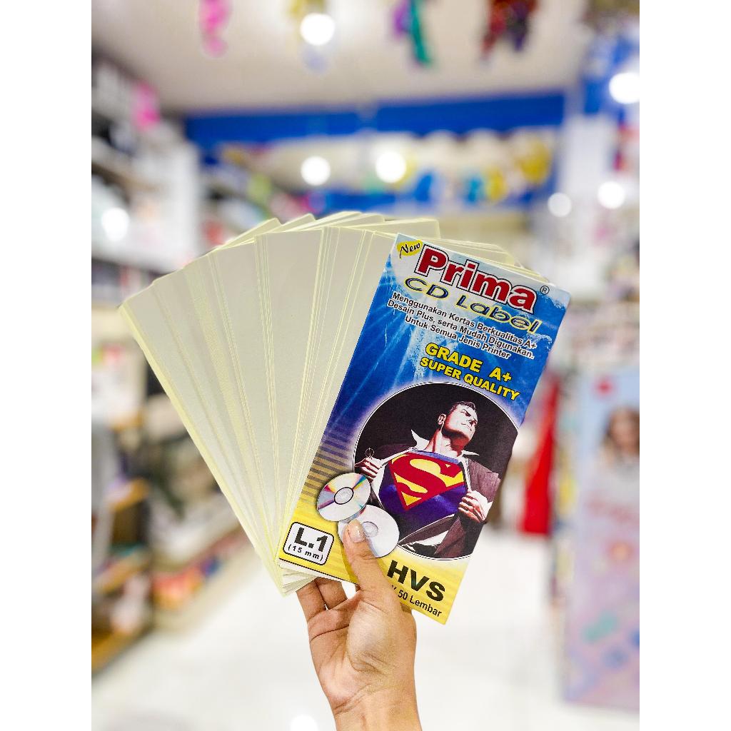 Jual CD Label PRIMA HVS 2x50 Lembar | Shopee Indonesia