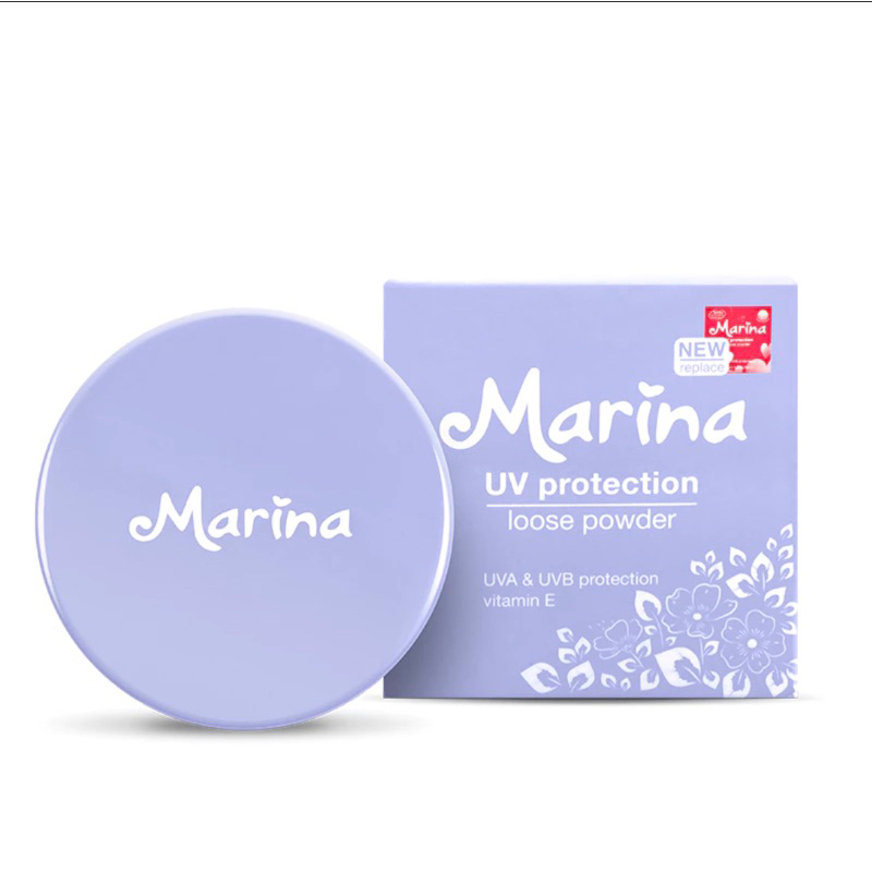 Jual Marina UV Protection Loose Powder (BEDAK TABUR) (1pcs) | Shopee ...