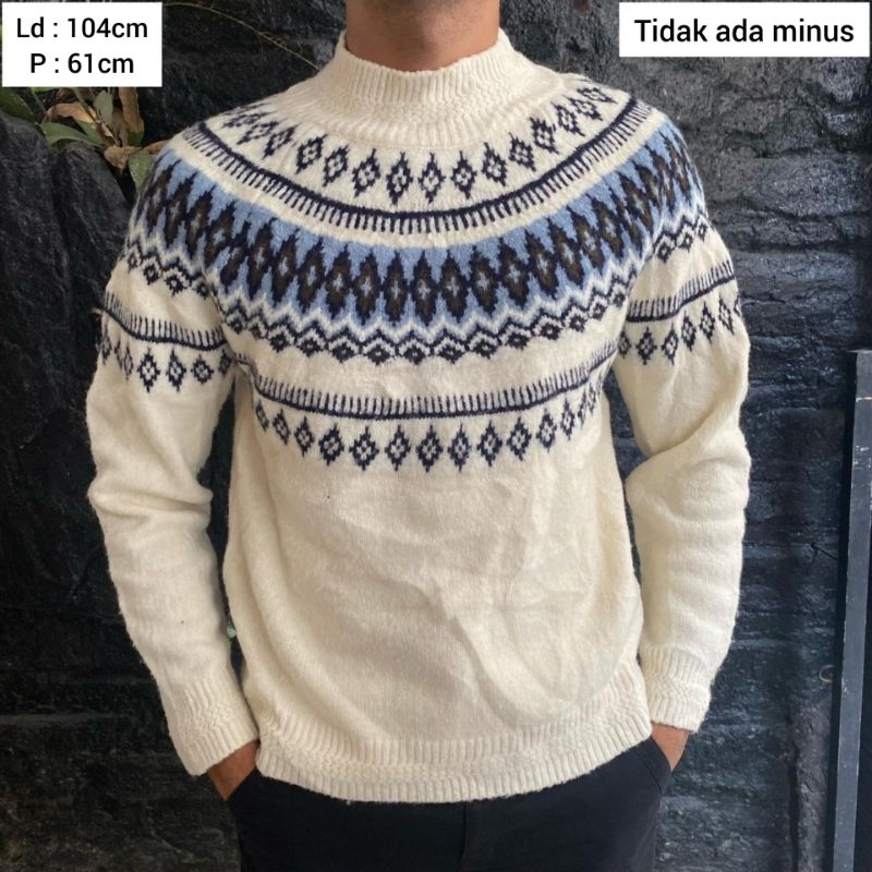 Jual SWEATER RAJUT KNITWEAR VINTAGE/CARDIGAN/TURTLENECK/JAKET PRIA ...
