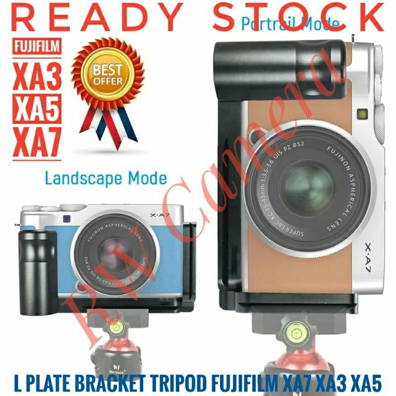 Jual L Plate Fujifilm XA7 XA5 XA3 Hand Grip Plat Tripod Fuji Bracket X ...