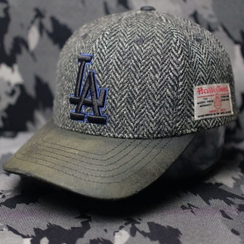 Jual Topi baseball MLB x HARRIS TWEED Original | Shopee Indonesia