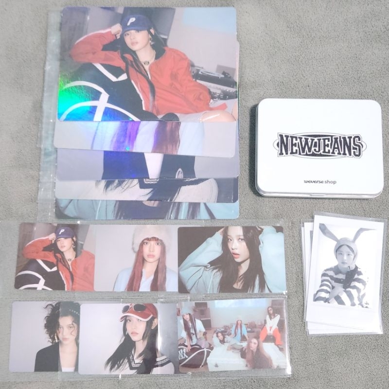Jual NewJeans Photocard + Holograpic Photoframe / Apple Music Polaroid [Apmus] / Tincase Weverse ...