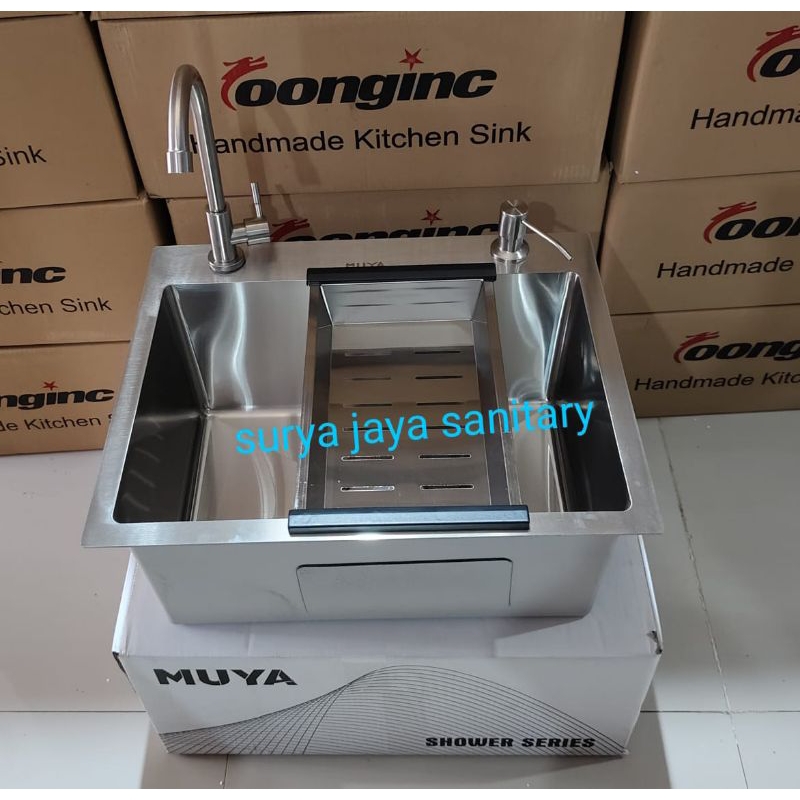 Jual Paket komplit kitchen sink MUYA 5040 S / Paket komplit kitchen ...
