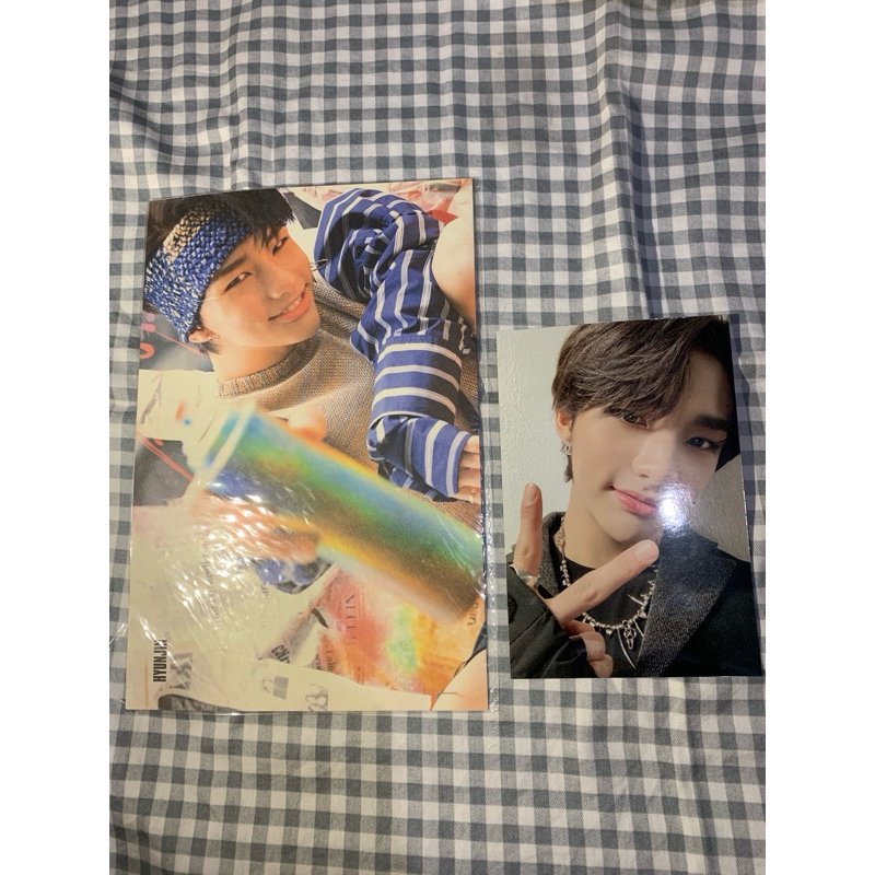 Jual photo print hyunjin stray kids skz mini poster i am who | Shopee ...