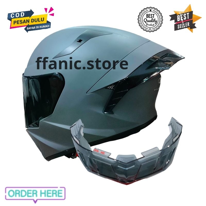 Jual SPOILER KYT TT COURSE 3D / SPOILER 3D KYT TTC | Shopee Indonesia