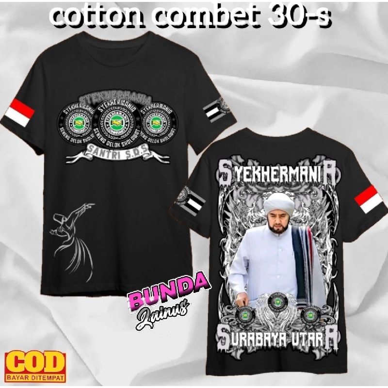 Jual kaos syekher mania "edisi SANTRI S O S"anak dan dewasa lengan ...