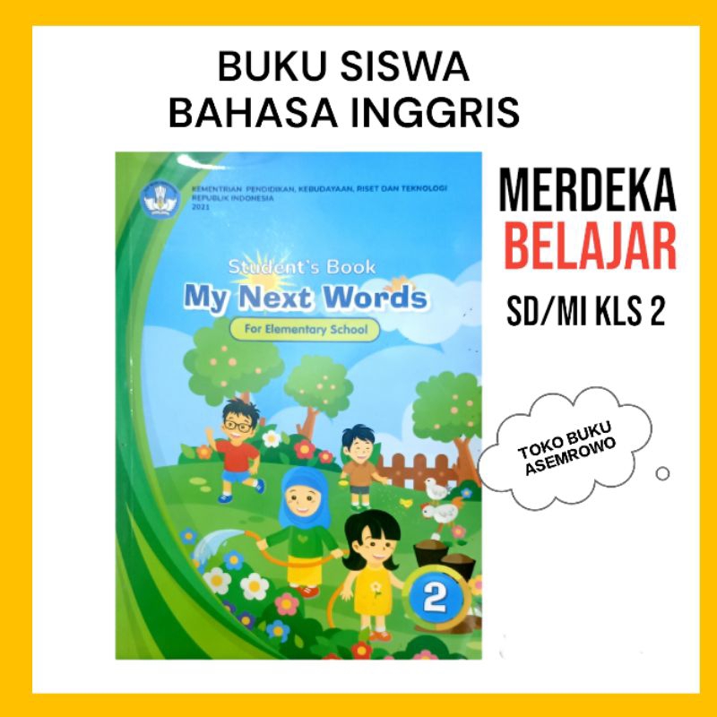 Jual Buku Siswa Bahasa Inggris My Next Word Sd/Mi Kelas 2 Kurikulum Merdeka Diknas | Shopee ...