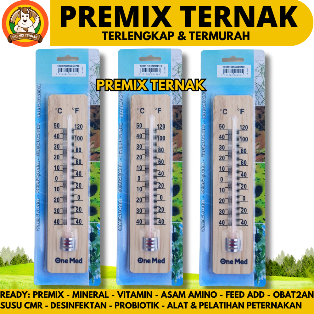 Jual TERMOMETER DINDING KAYU - Thermometer Suhu Ruang Kayu Termometer ...