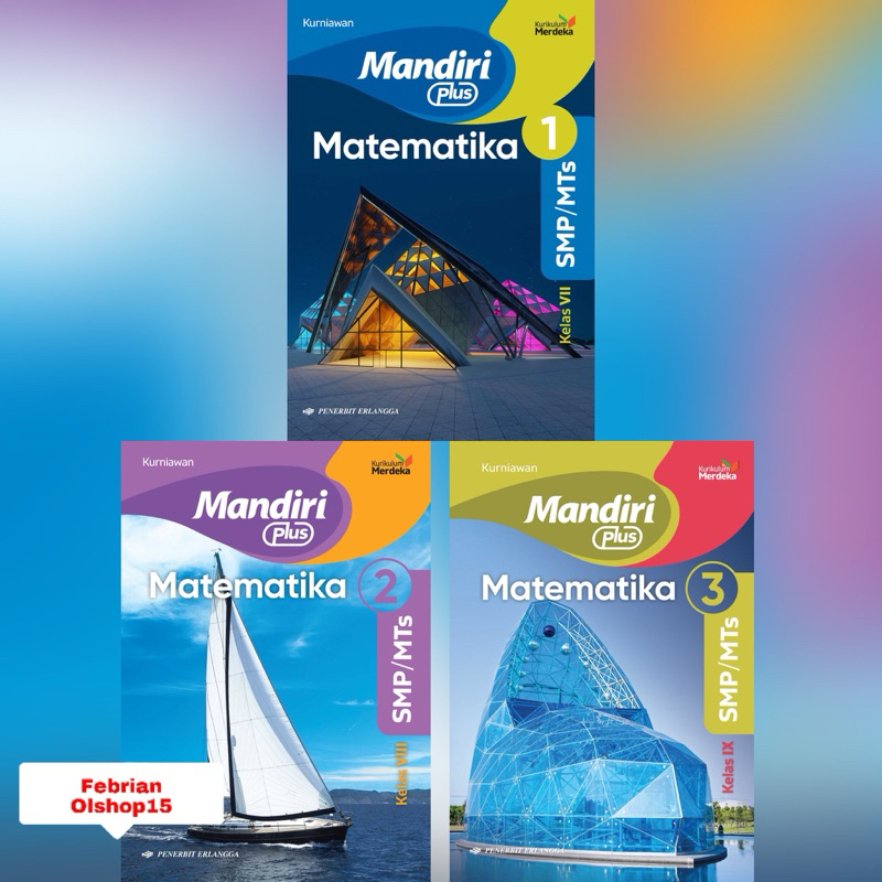 Jual BUKU MANDIRI PLUS MATEMATIKA SMP/MTS KELAS 7 8 9 KURIKULUM MERDEKA ERLANGGA | Shopee Indonesia