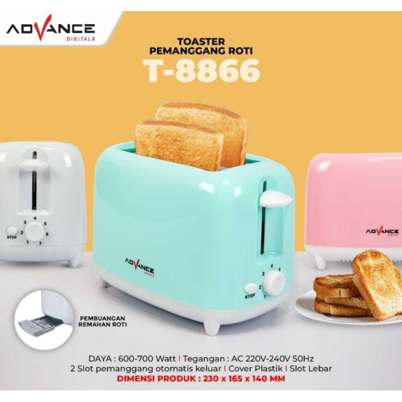 Jual COD 850 KG TOASTER ROTI TOSTER ALAT PEMANGGANG GRILL BREAD PRAKTIS ...