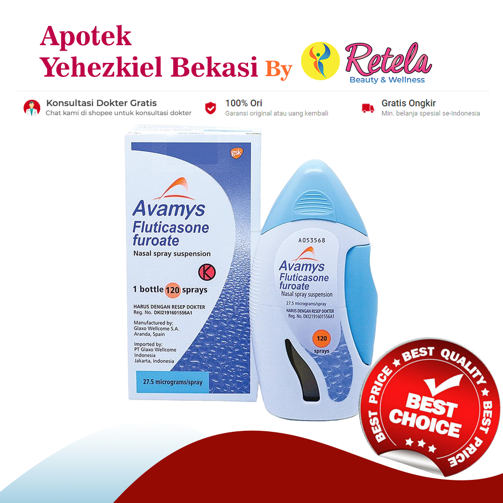 Jual AVAMYS 27,5MCG NASAL SPRAY | Shopee Indonesia