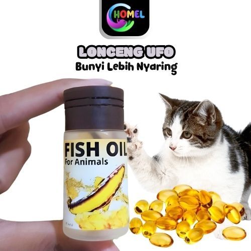 Jual Minyak Ikan Fish Oil Vitamin Omega Bulu Hewan ( Per 20 CAPSUL ...