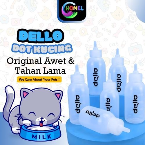 Jual Dot Kucing Baru Lahir Botol Susu Kitten Kusus Bayi Kucing 60ml ...