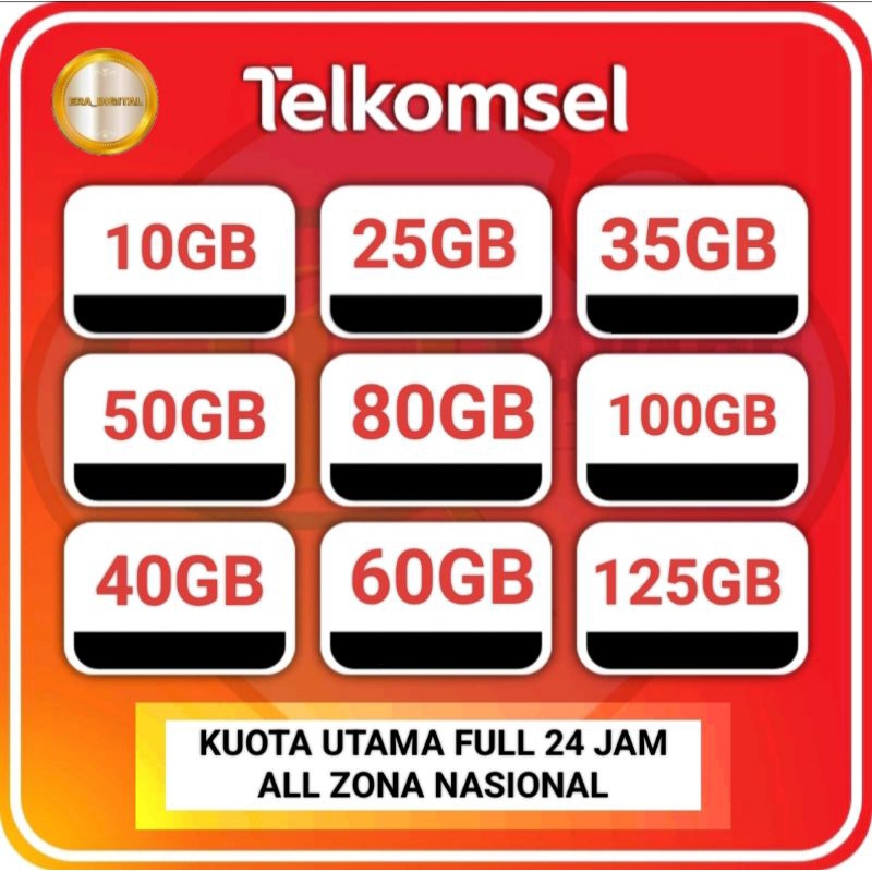 Jual Promo Telkomsel Kuota Full 24 jam Paket Telkomsel Kuota Telkomsel | Shopee Indonesia