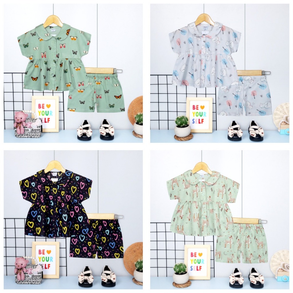 Jual owlet - setelan anak perempuan / setelan rayon anak / baju anak ...