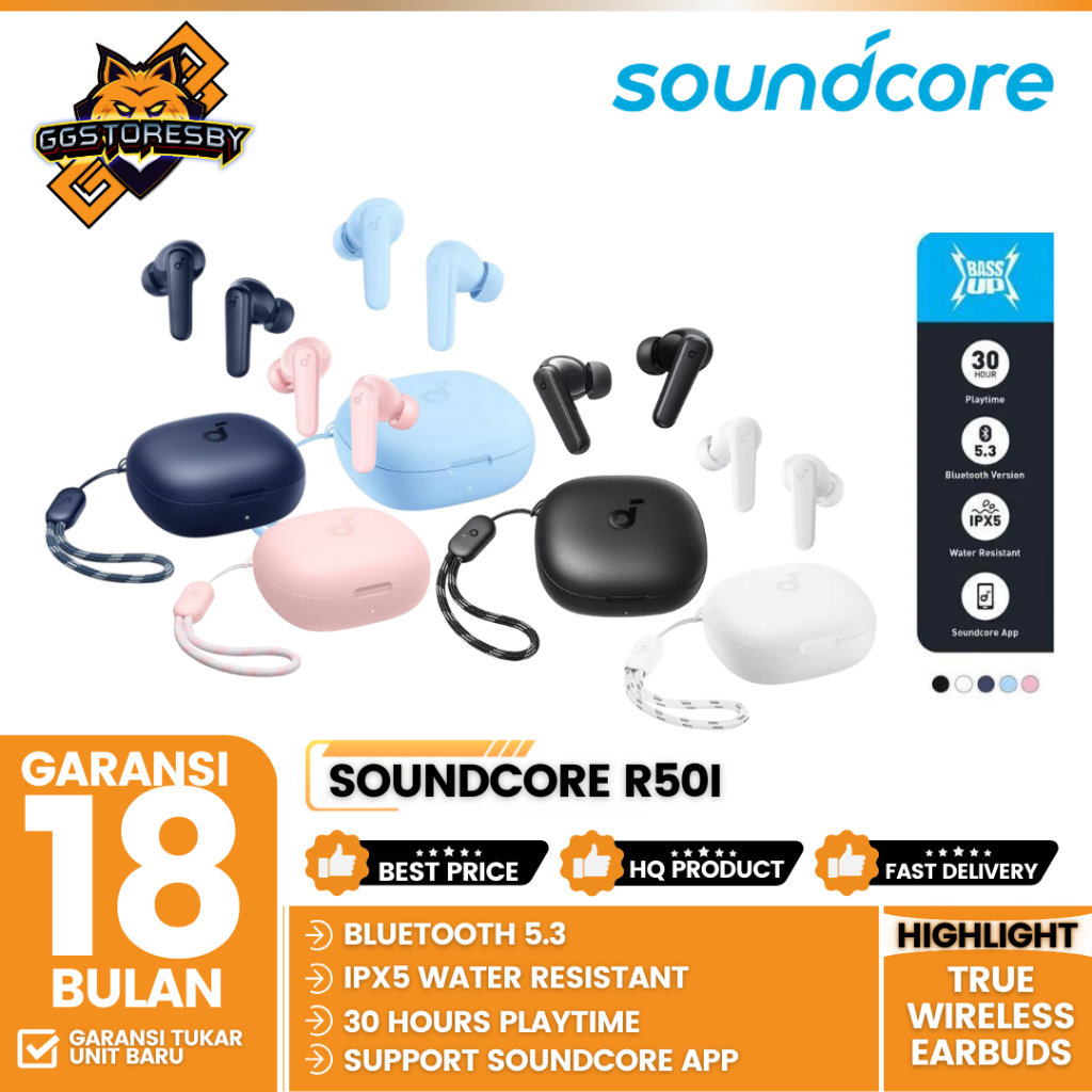 Jual True Wireless Earbuds Anker Soundcore R50I - A3949 | Shopee Indonesia