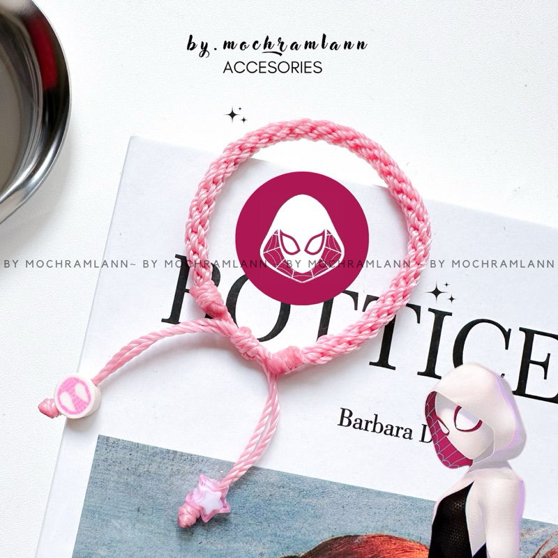 Jual Gelang Couple Spiderman Miles Morales & Gwen Stacy | Spiderman ...