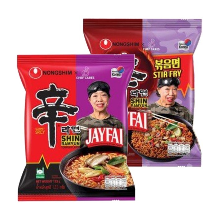 Jual Nongshim Jay Fai Shin Ramyun Tom Yum Flavor Stir Fry 130 g ...