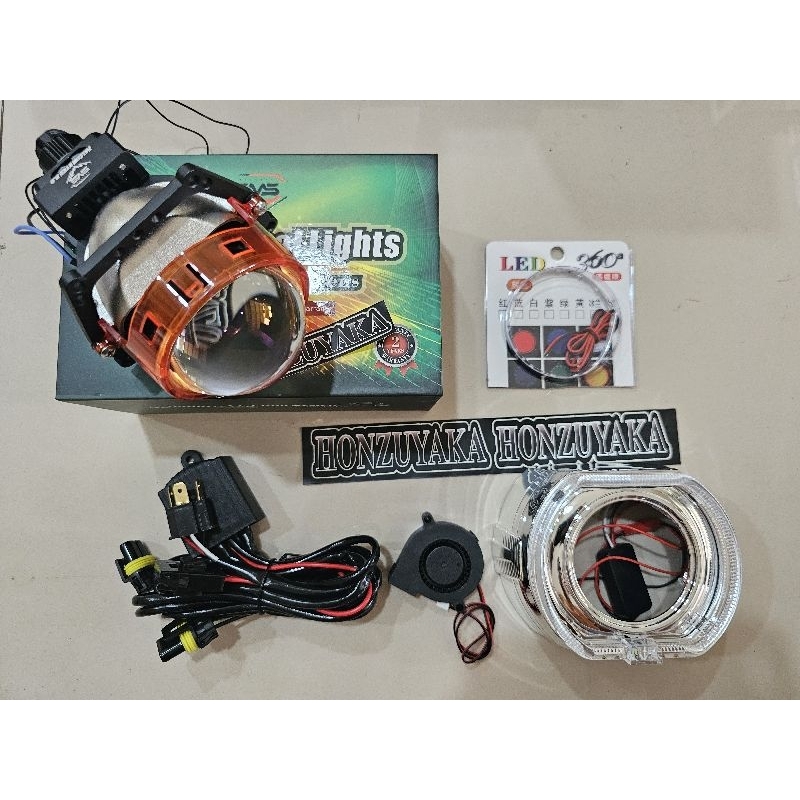 Jual Paket biled SMS falcon eyes 3 inchi 65 watt | Shopee Indonesia