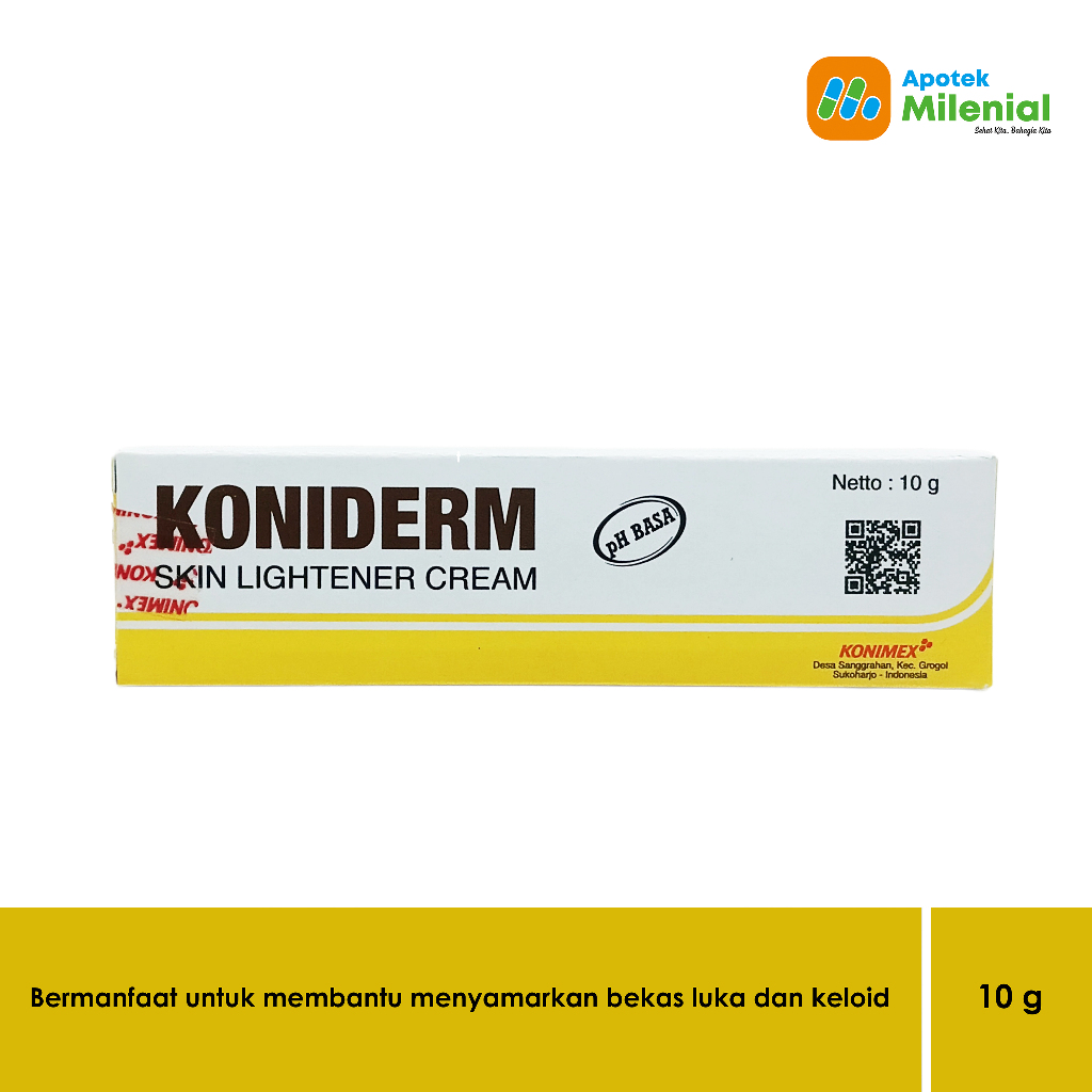 Jual Koniderm Cream 10 Gram / Menyamarkan Bekas Luka dan Keloid ...