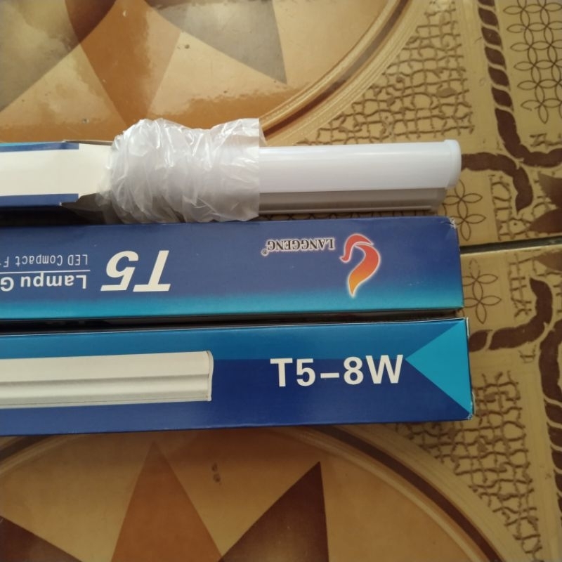 Jual LAMPU NEON TL T5 /8W LANGGENG NEON TUBE LED 60cm | Shopee Indonesia