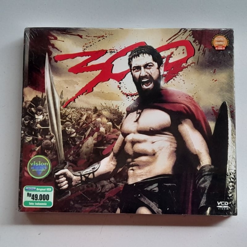 Jual VCD 300 Gerard Butler (2006) ORIGINAL VISION SEGEL | Shopee Indonesia
